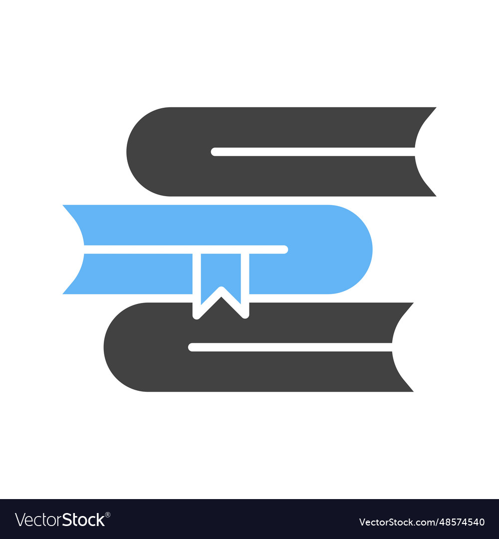 Books stack icon image Royalty Free Vector Image