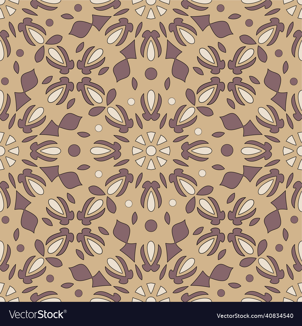 Decorative seamless pattern Royalty Free Vector Image