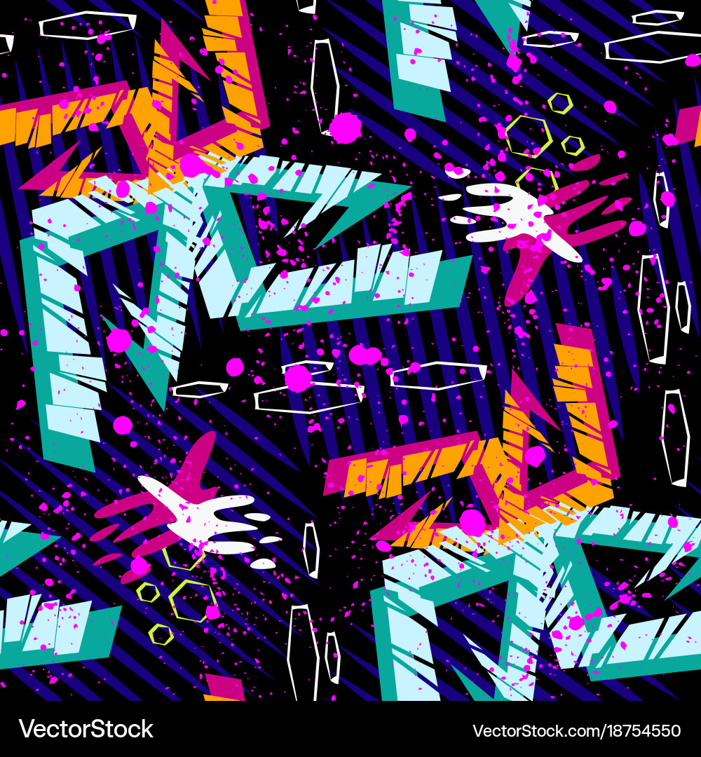 Abstract seamless pattern for girls boys Vector Image