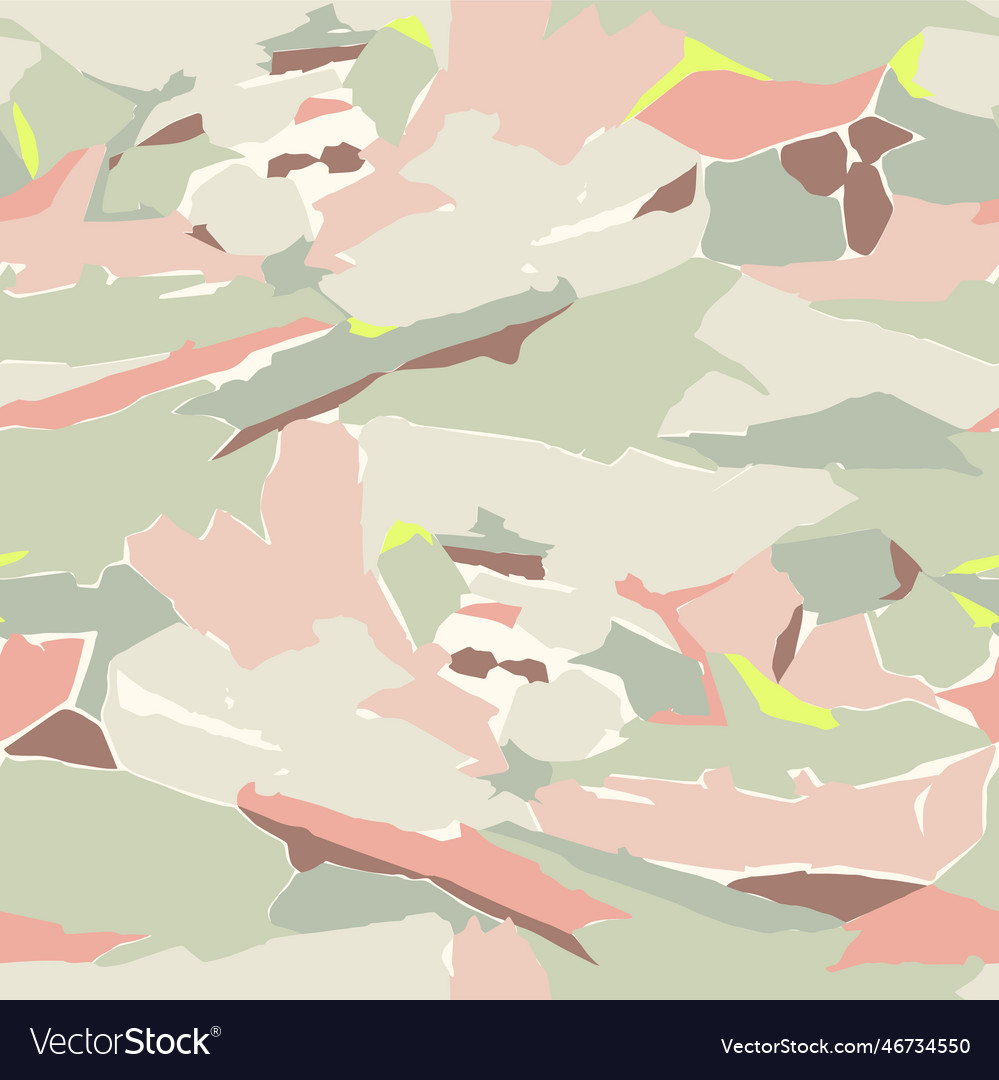 Abstract shape seamless pattern Royalty Free Vector Image