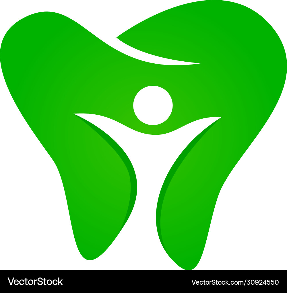 Happy dental logo Royalty Free Vector Image - VectorStock