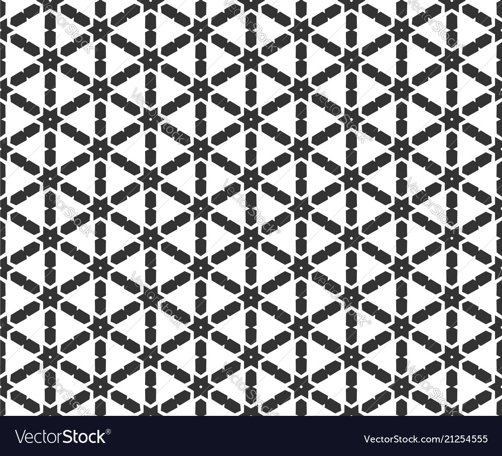 Abstract geometric seamless pattern repeating Vector Image