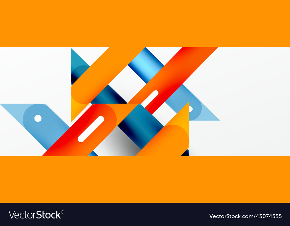 Background overlapping lines dynamic Royalty Free Vector