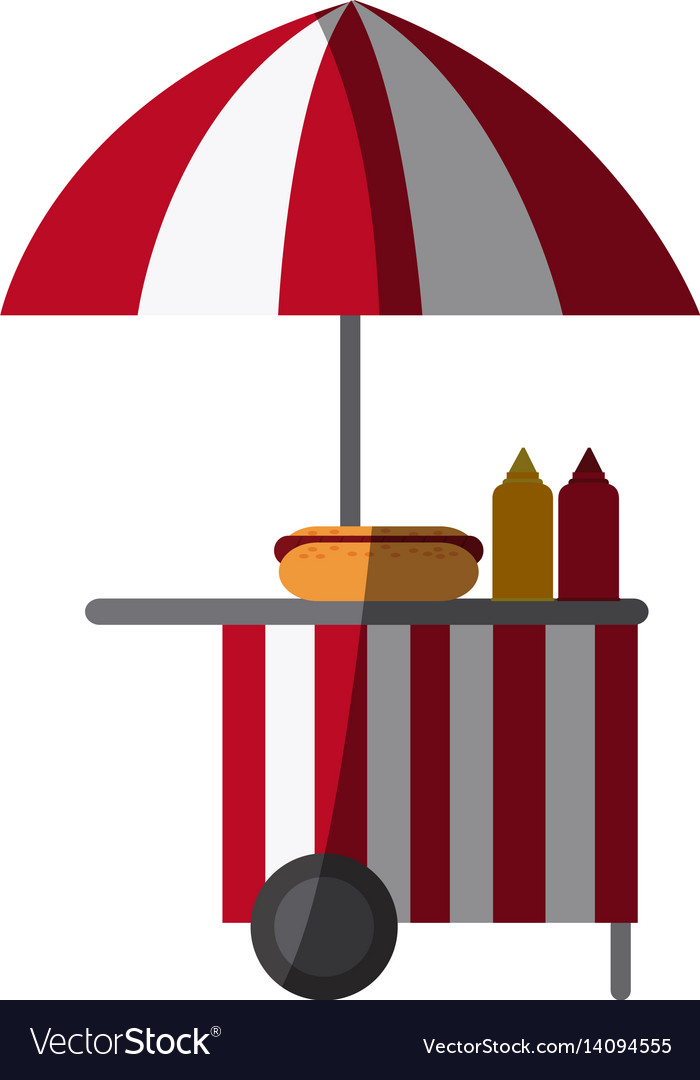 Food cart icon Royalty Free Vector Image - VectorStock Food cart icon Royalty Free Vector Image - VectorStock