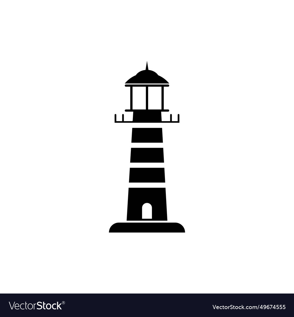 Lighthouse icon Royalty Free Vector Image - VectorStock