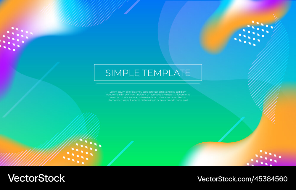 Blue green gradient simple ppt banner homepage bac
