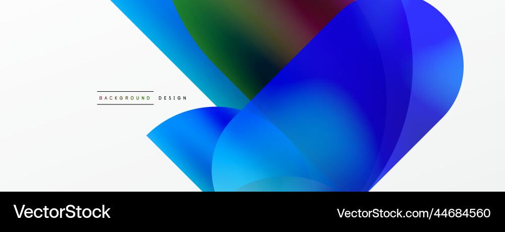 Circle geometric background metallic color shiny Vector Image