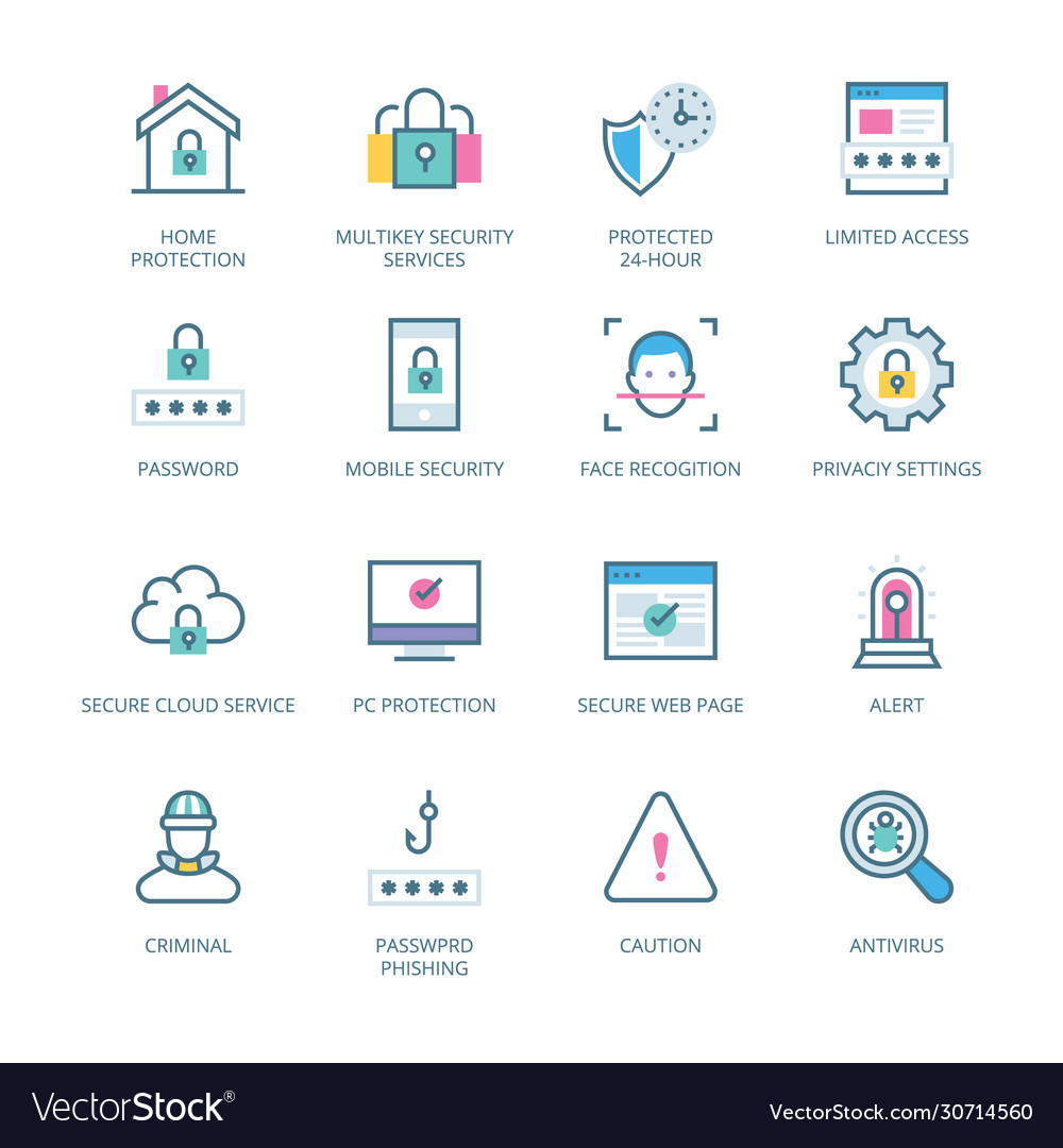 Cyber security Royalty Free Vector Image - VectorStock