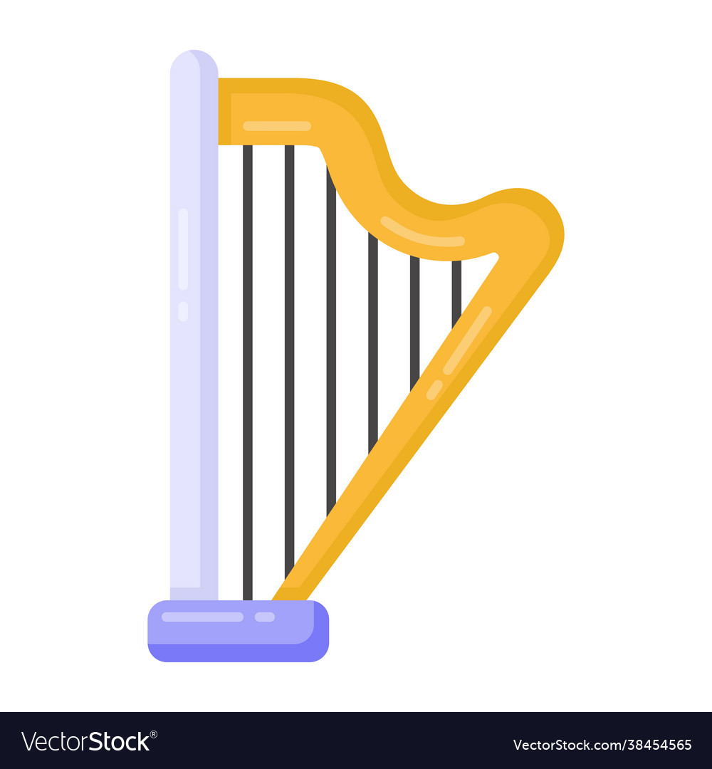 Harp Royalty Free Vector Image - VectorStock