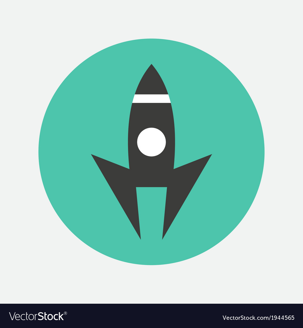 Launch icon Royalty Free Vector Image - VectorStock