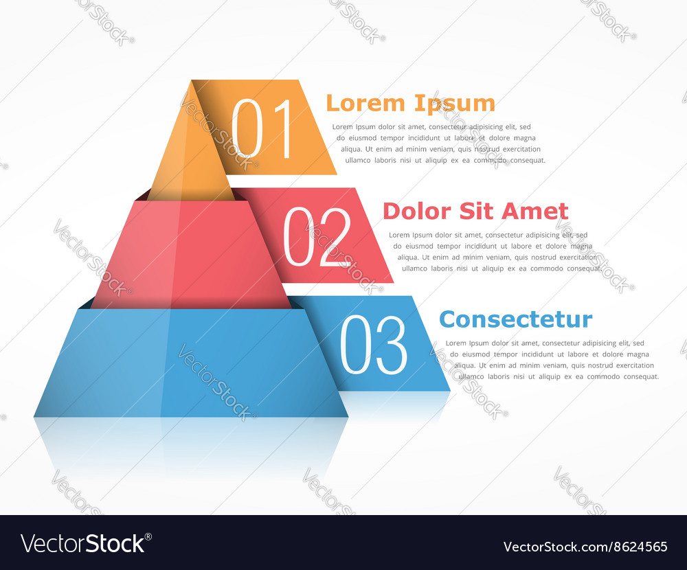 Pyramid Royalty Free Vector Image - VectorStock