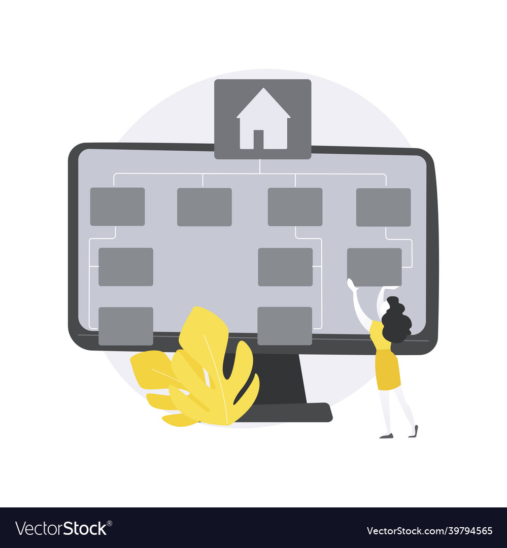 Sitemap creation abstract concept Royalty Free Vector Image Sitemap creation abstract concept Royalty Free Vector Image