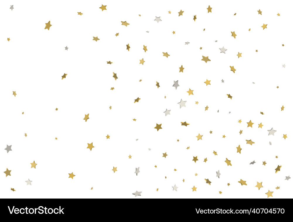 Christmas wrappers with gold and silver 3d Vector Image