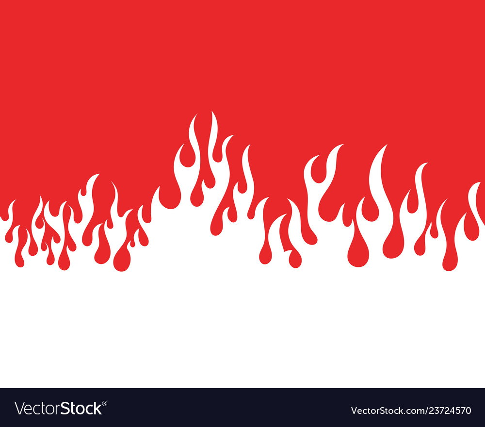 Fire flame Royalty Free Vector Image - VectorStock