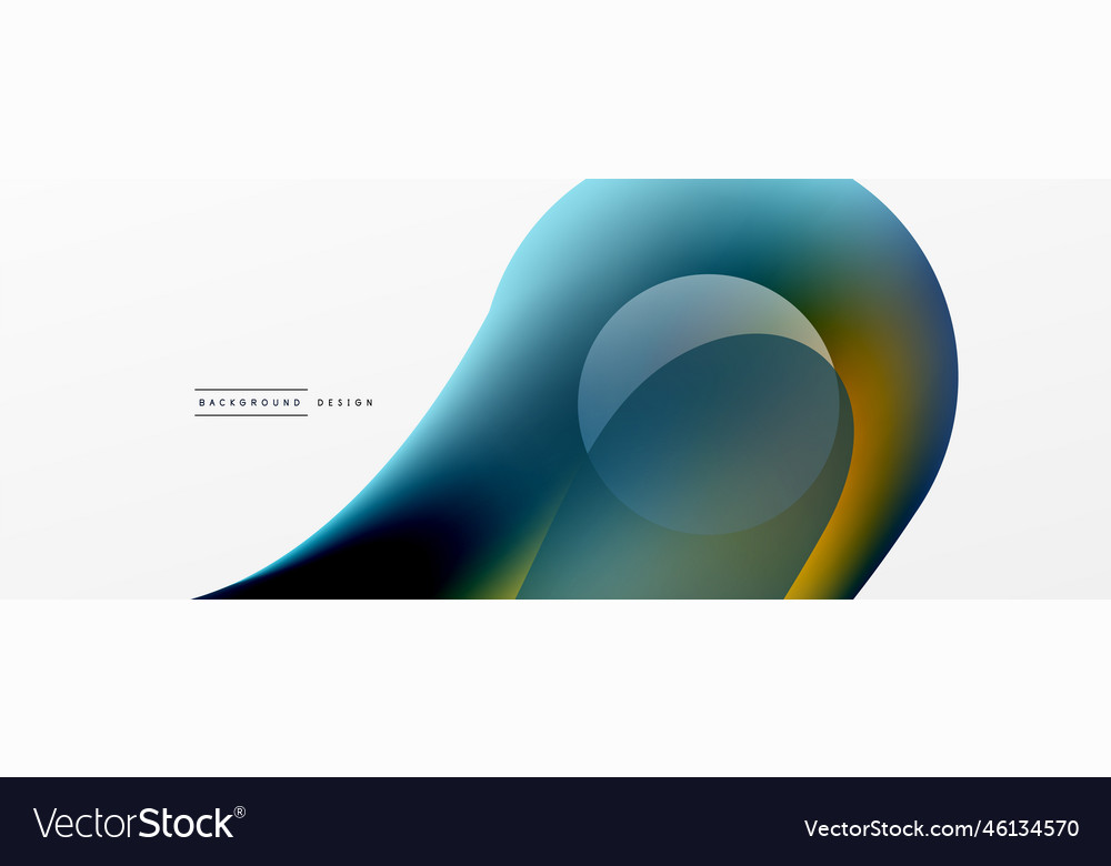 Fluid abstract background liquid color gradients Vector Image