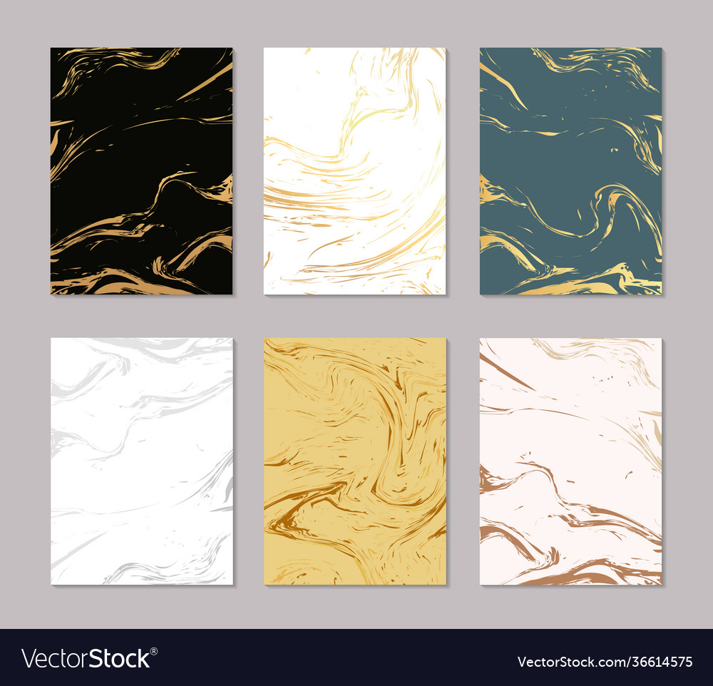 Gold marble pattern background marble Royalty Free Vector