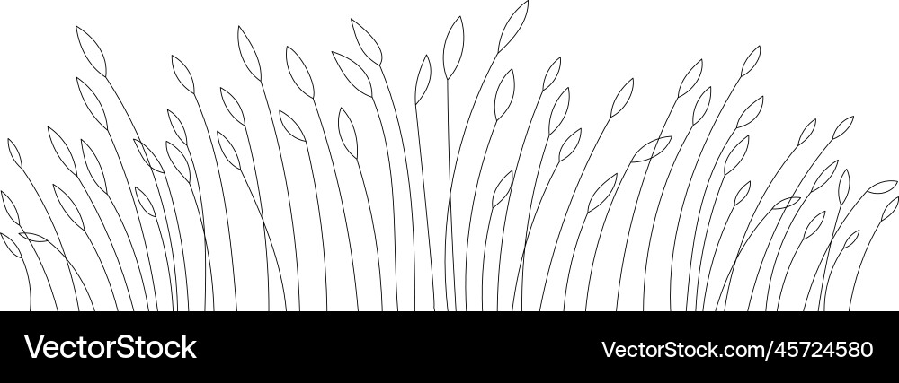 Abstract simple linear field Royalty Free Vector Image