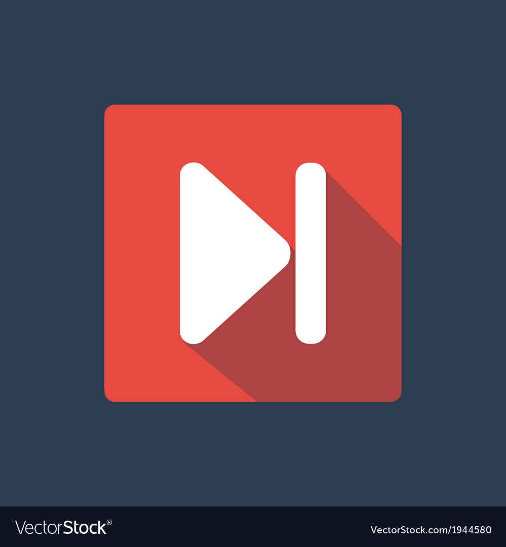 Forward button icon Royalty Free Vector Image - VectorStock