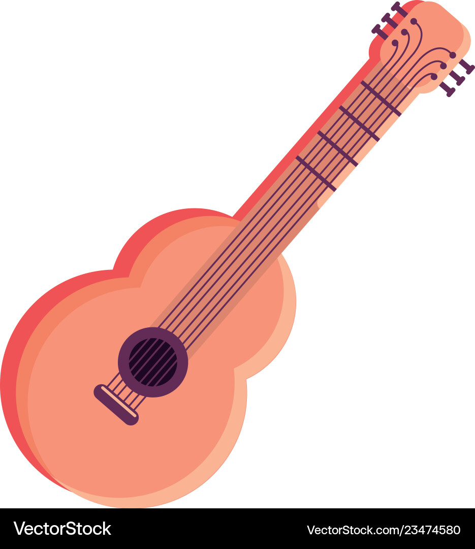 Music instrument cartoon Royalty Free Vector Image