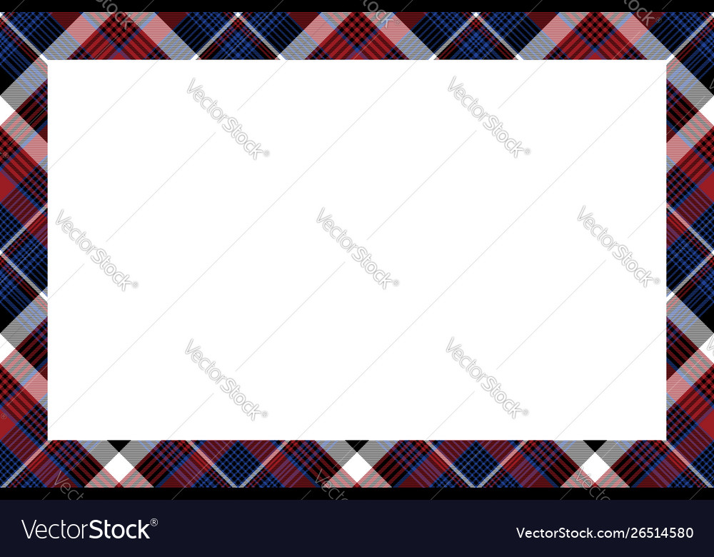 Rectangle borders and frames border pattern Vector Image