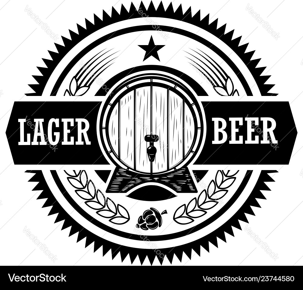 Budweiser Label Vector