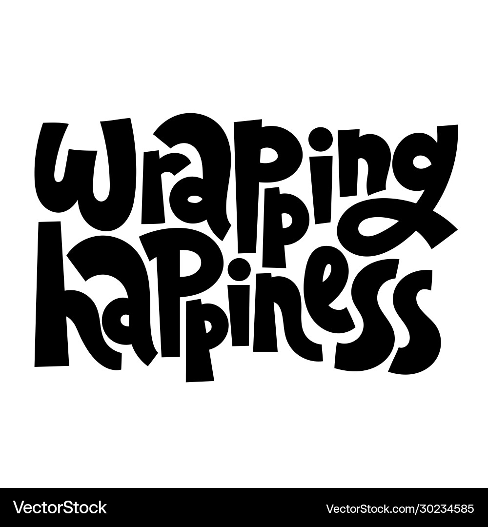 Gift shop lettering Royalty Free Vector Image - VectorStock