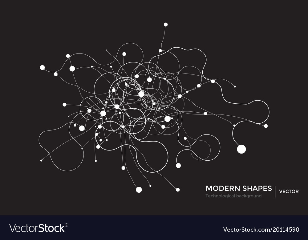 Abstract Circuit Networking Blockchain Royalty Free Vector