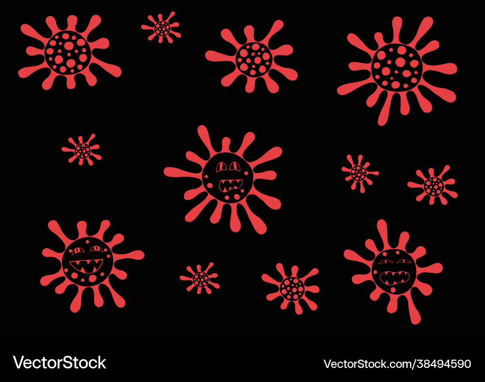 Coronavirus problem Royalty Free Vector Image - VectorStock