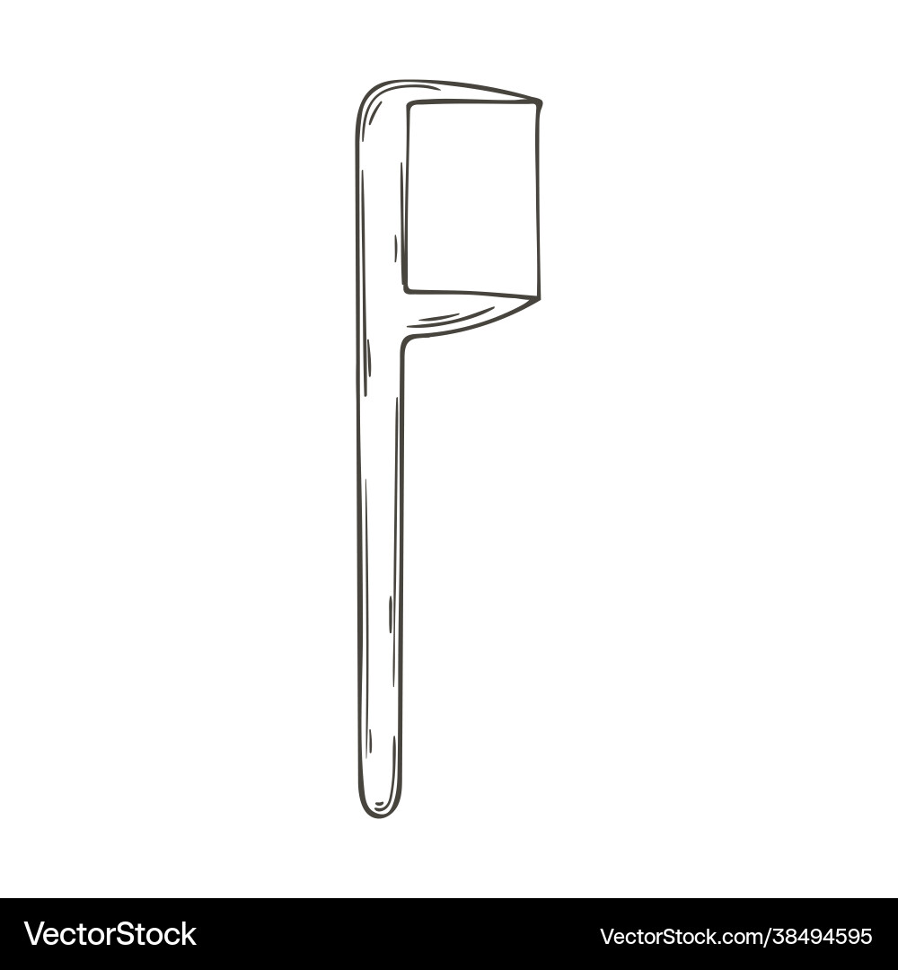 Icon in hand draw style image isolated on white Vector Image