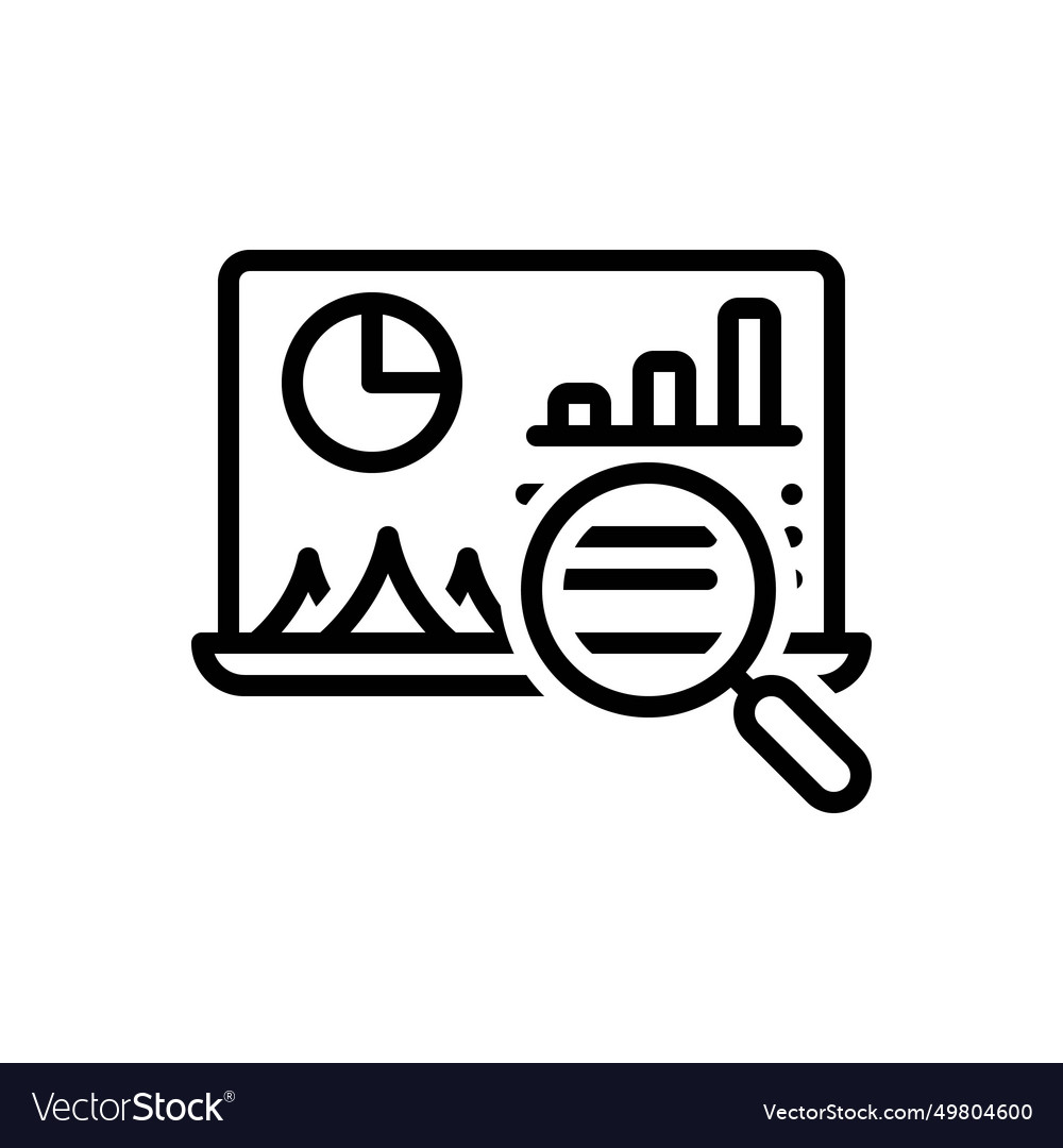Analysis Royalty Free Vector Image - VectorStock