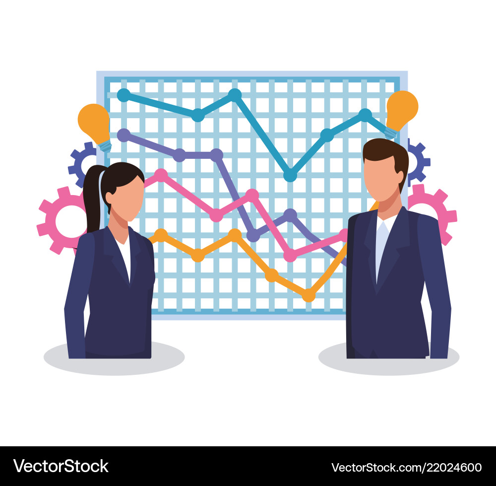 Business people meeting Royalty Free Vector Image