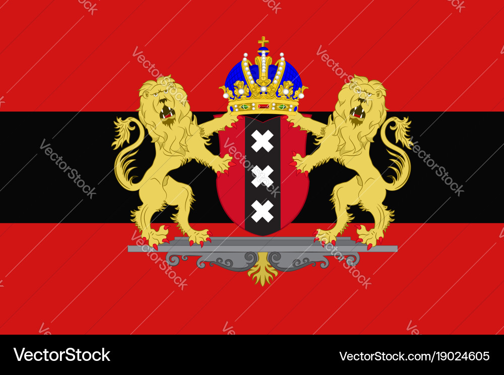 Dutch Flag Lion