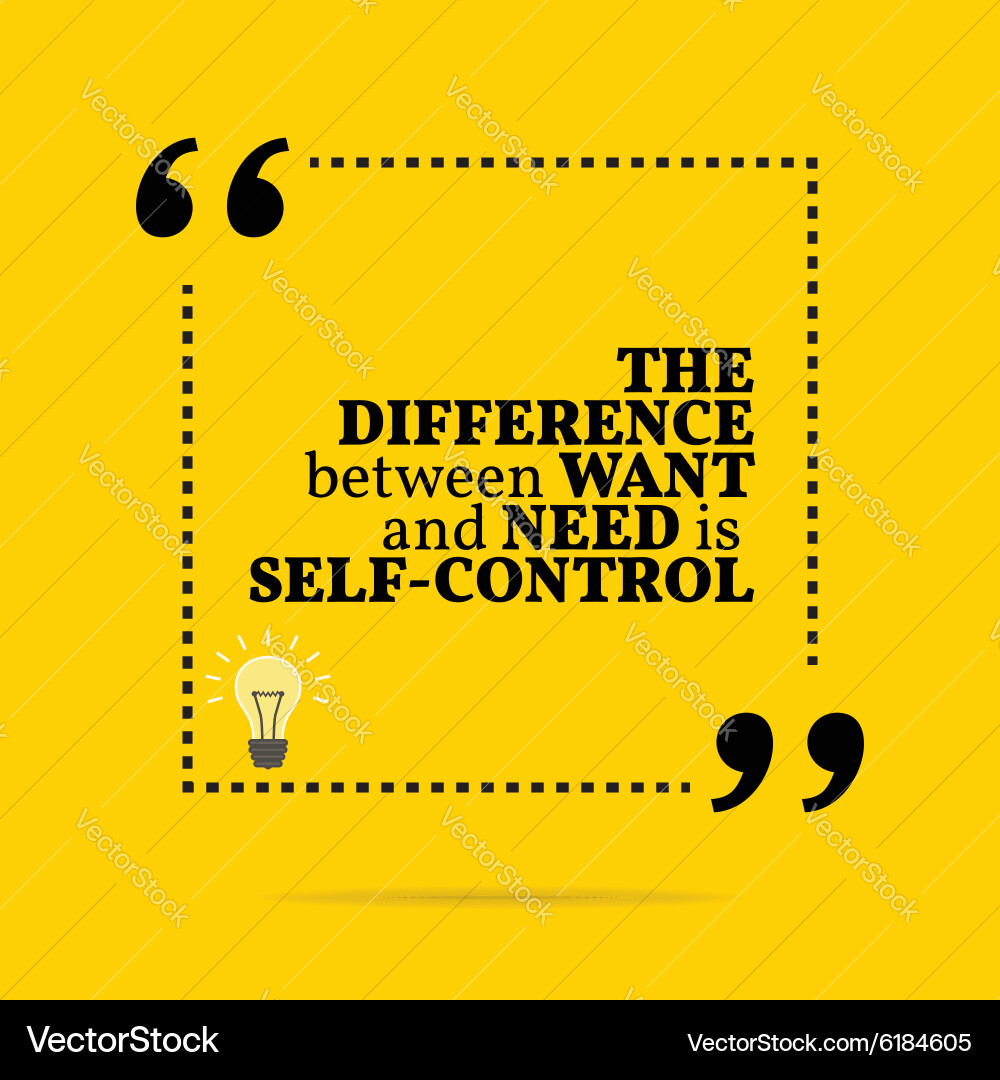 Inspirational motivational quote the difference Vector Image