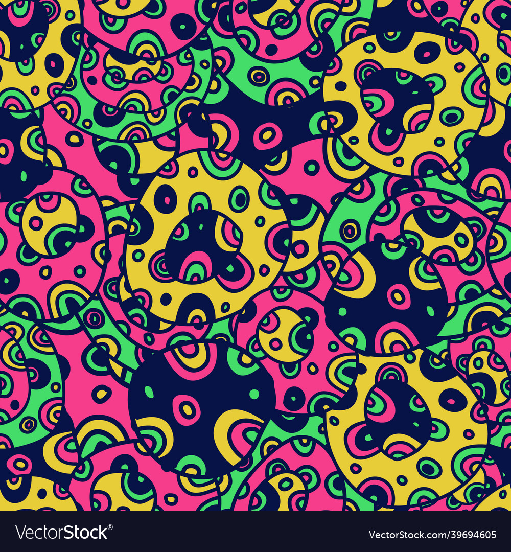 Seamless texture endless bright pattern Royalty Free Vector