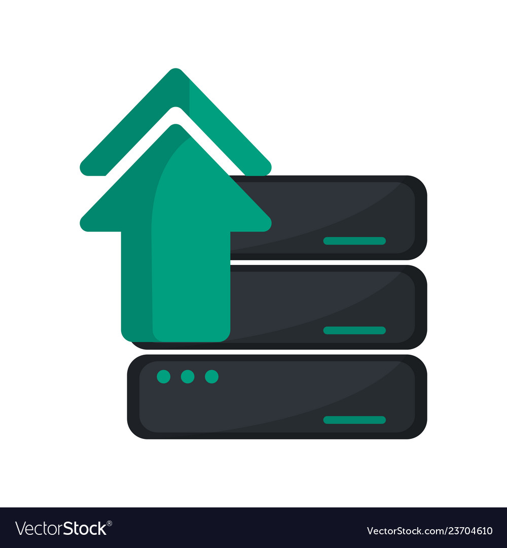 Cloud computing technology Royalty Free Vector Image