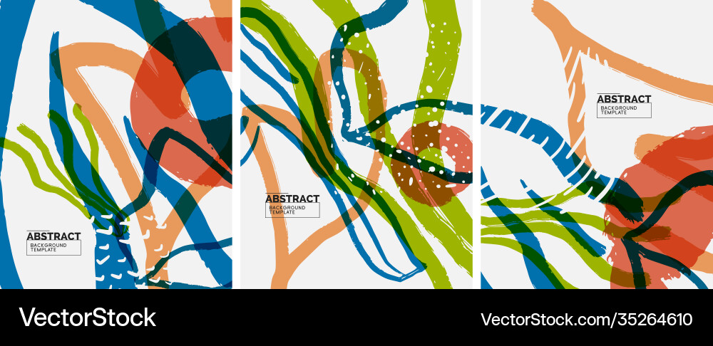 Social media abstract backgrounds hand Royalty Free Vector