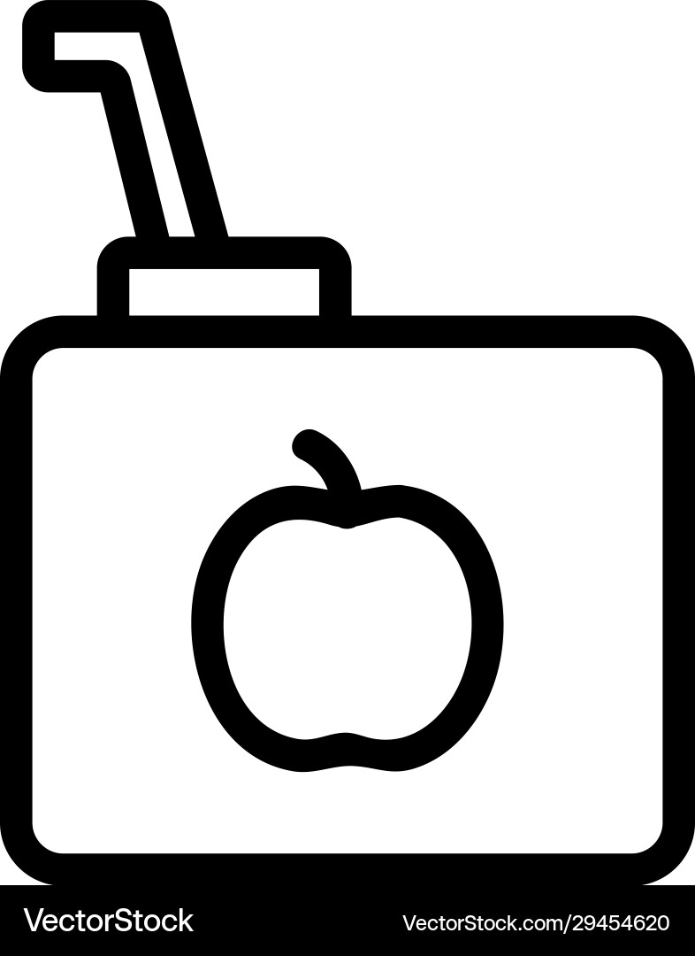 Eating baby kitchen icon is a isolated Royalty Free Vector