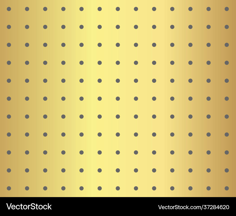 Gold polka dots pattern colorful holiday Vector Image