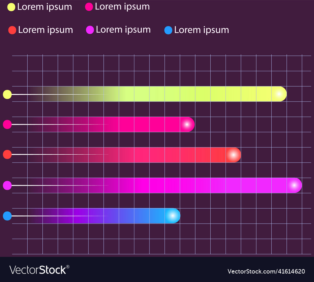 Intelligent technology hud interactive panel data Vector Image