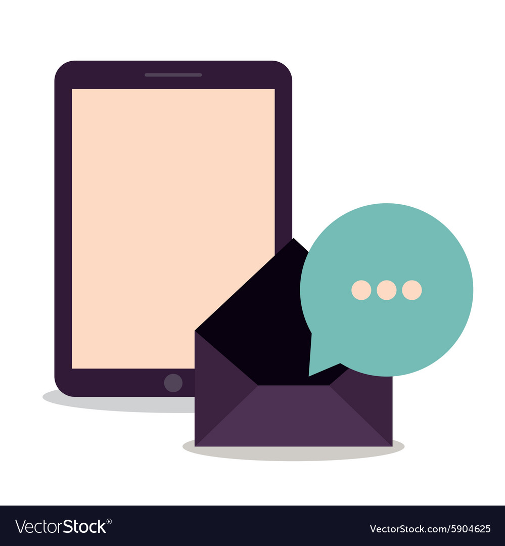 Message design Royalty Free Vector Image - VectorStock