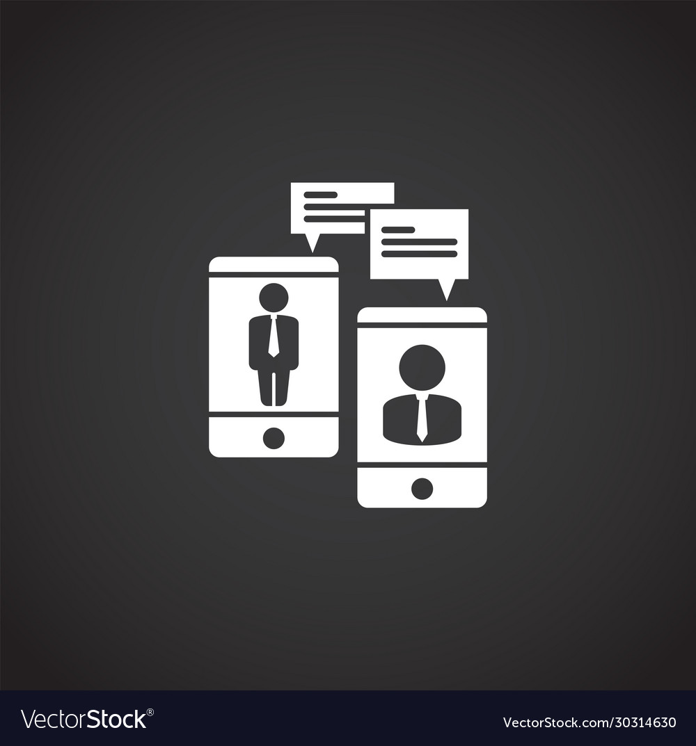 Businessman and computer related icon Royalty Free Vector