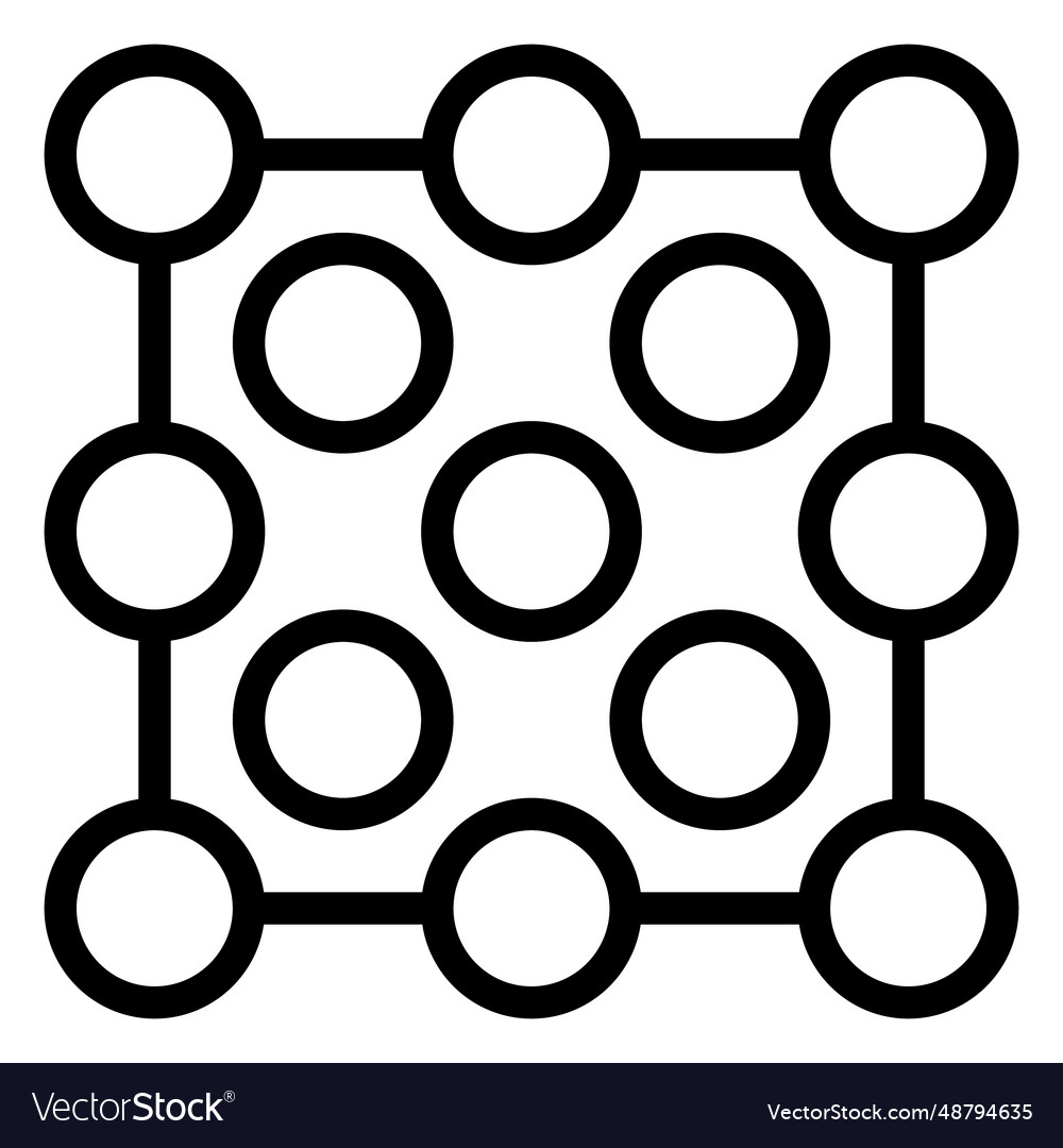 Dotted logo abstract Royalty Free Vector Image