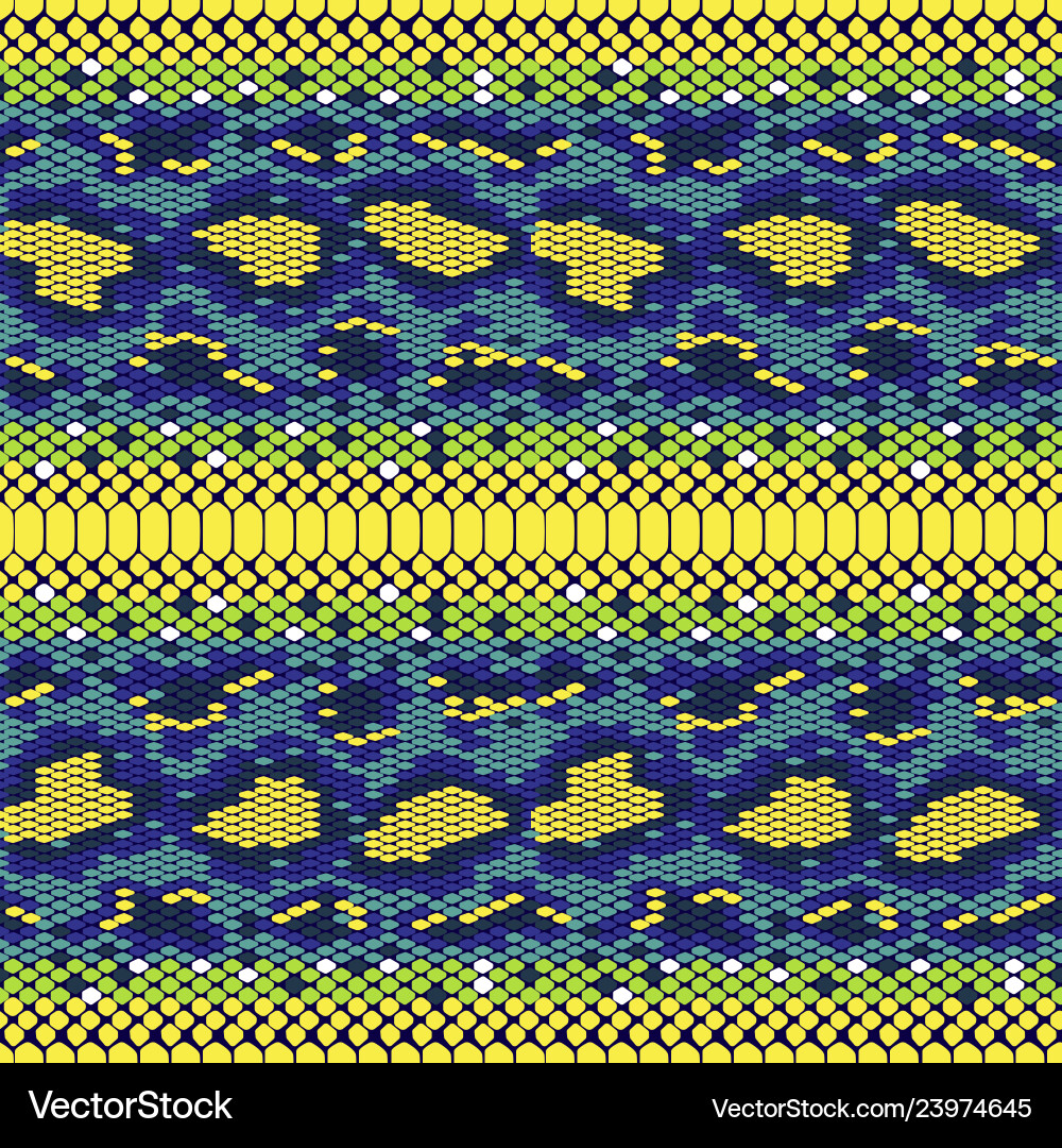 Structure snake skin seamless pattern Royalty Free Vector