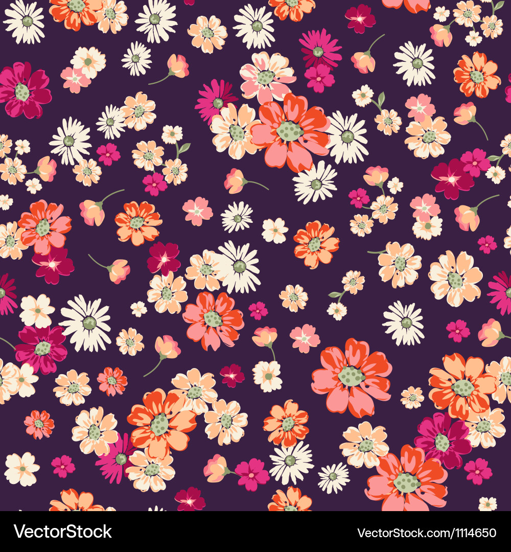 Classical ditsy Royalty Free Vector Image - VectorStock