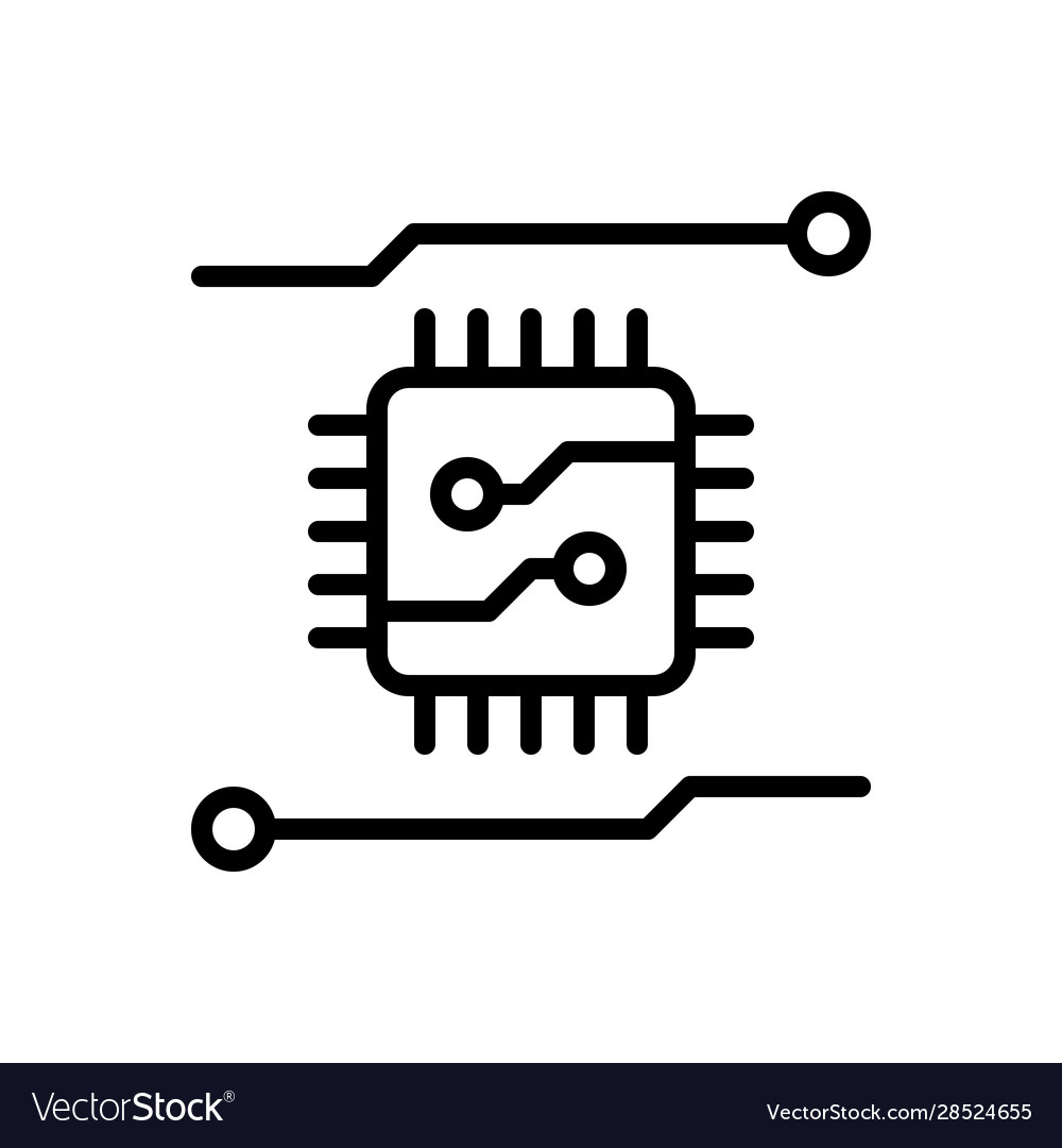 Chip Royalty Free Vector Image - VectorStock