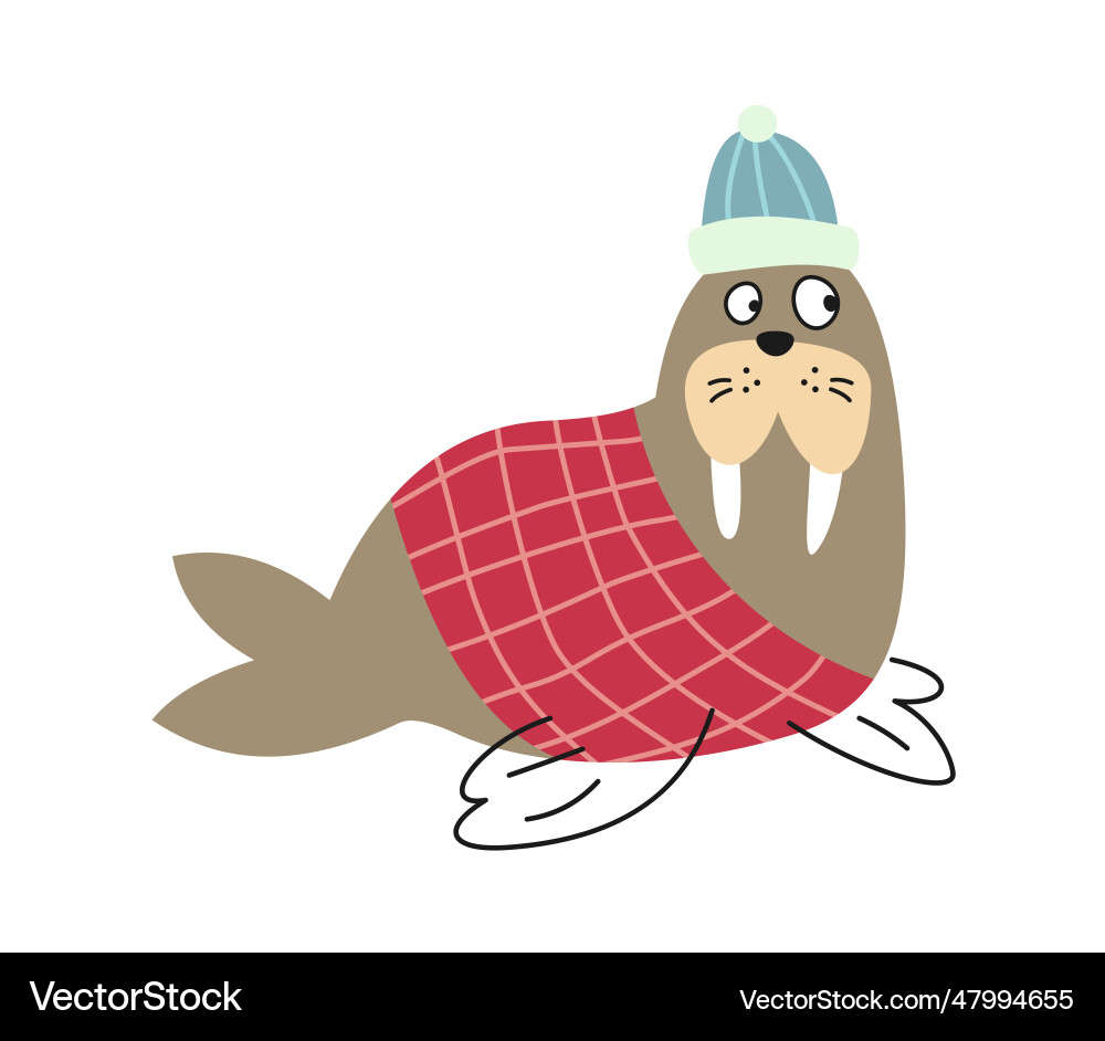 Cute smiling animal Royalty Free Vector Image - VectorStock