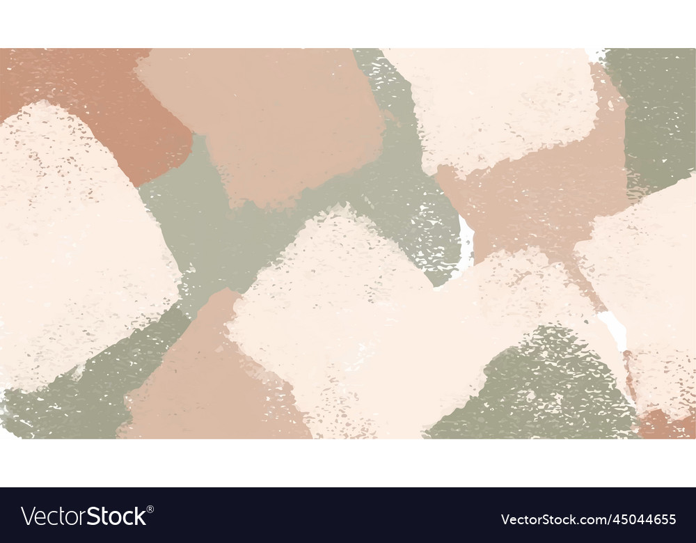 Earth tone watercolor background for your design Vector Image