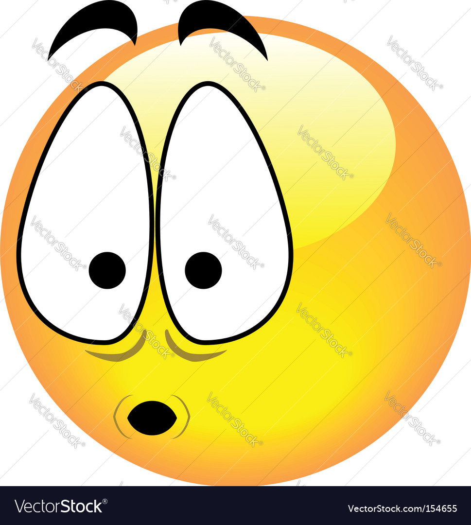 Smiley face button Royalty Free Vector Image - VectorStock