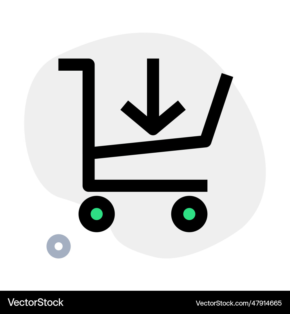 Purchase discount available in shopping site Vector Image