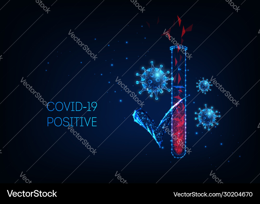 Futuristic covid-19 coronavirus diagnostic concept